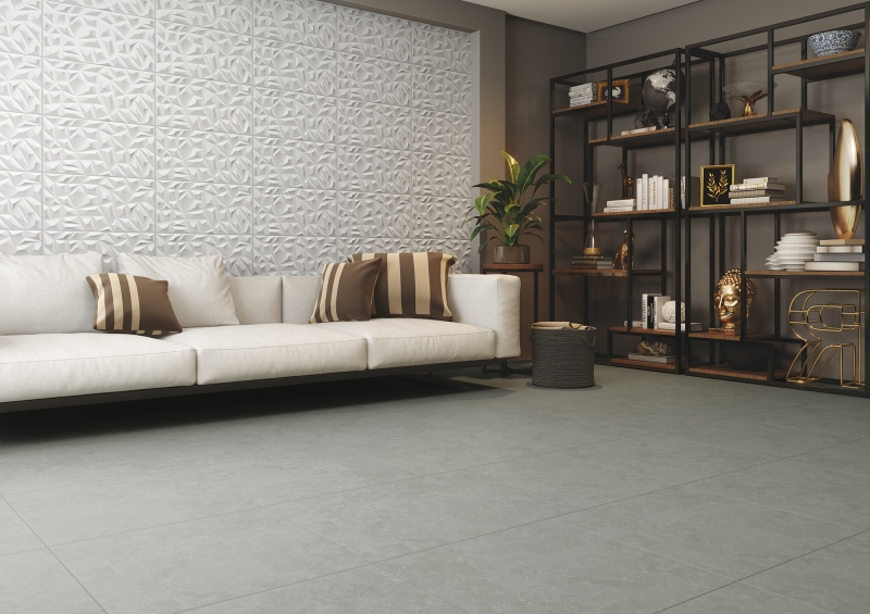 Napoli Graphite Plus - 60 cm x 60 cm - Mate - Produtos | Angelgres Cerâmica